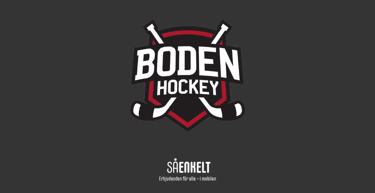 Boden Hockey | Så enkelt